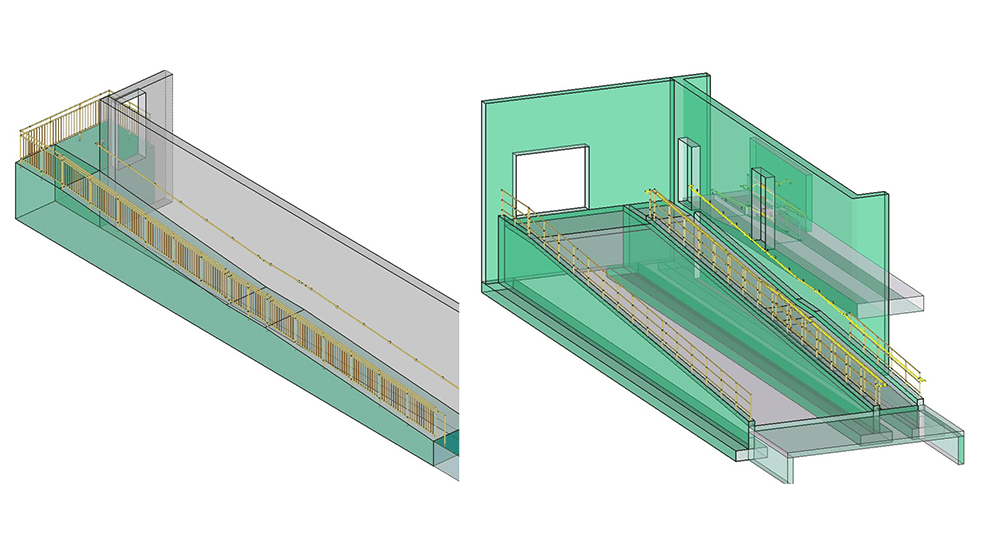 Ramp Rails - Steel Detailing